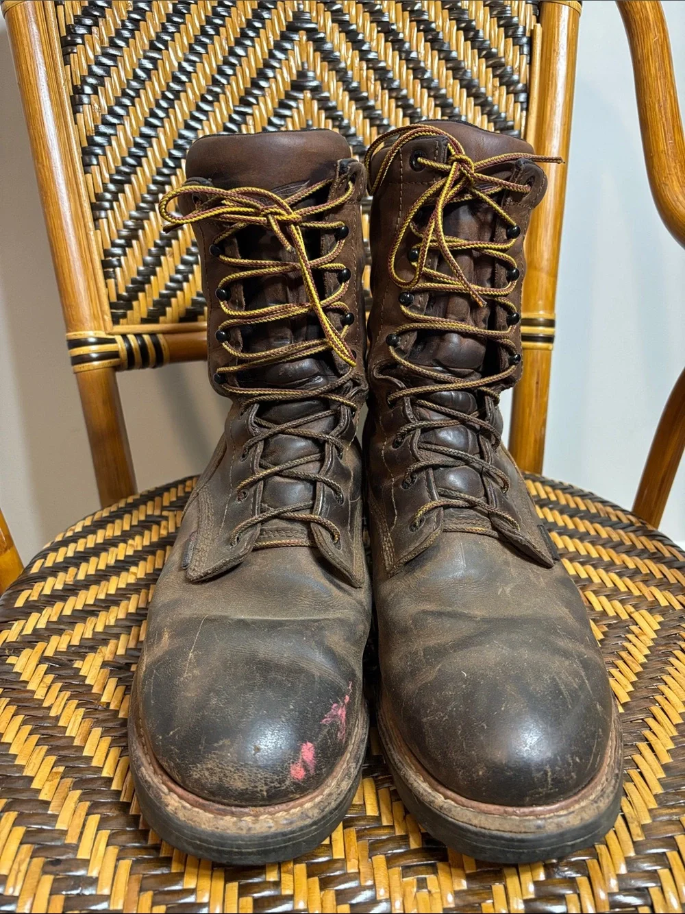 Red Wing | Shoes | Red Wing 62 Logger Boots Waterproof Leather Vibram ...